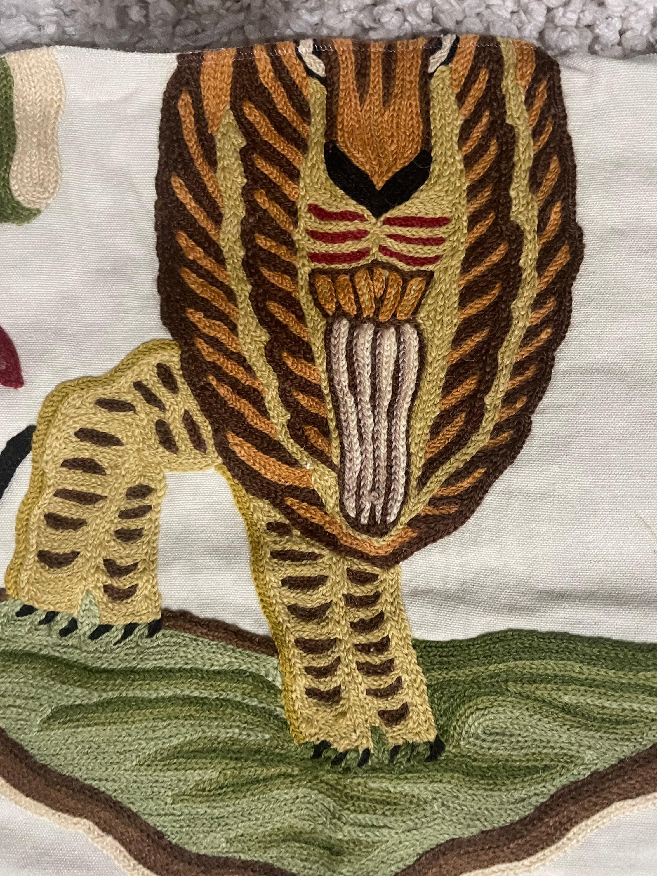 Clarence House Jembala Monkey Jungle Wool Crewel - Etsy