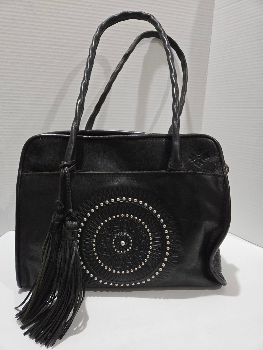 Patricia Nash Pairs Tool Leather Satchel Bag - Etsy