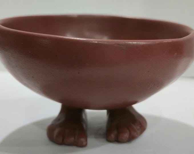 MMA Human Feet Bowl Terra Cotta Footed Bowl Egyptian Replica - Etsy