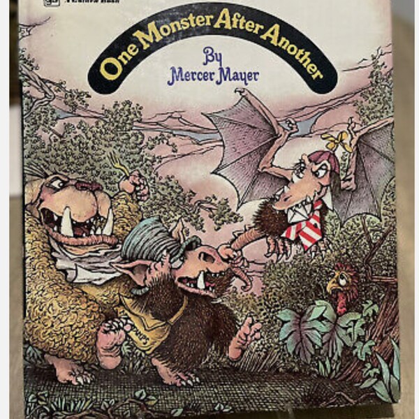 Mercer Mayer Monster - Etsy