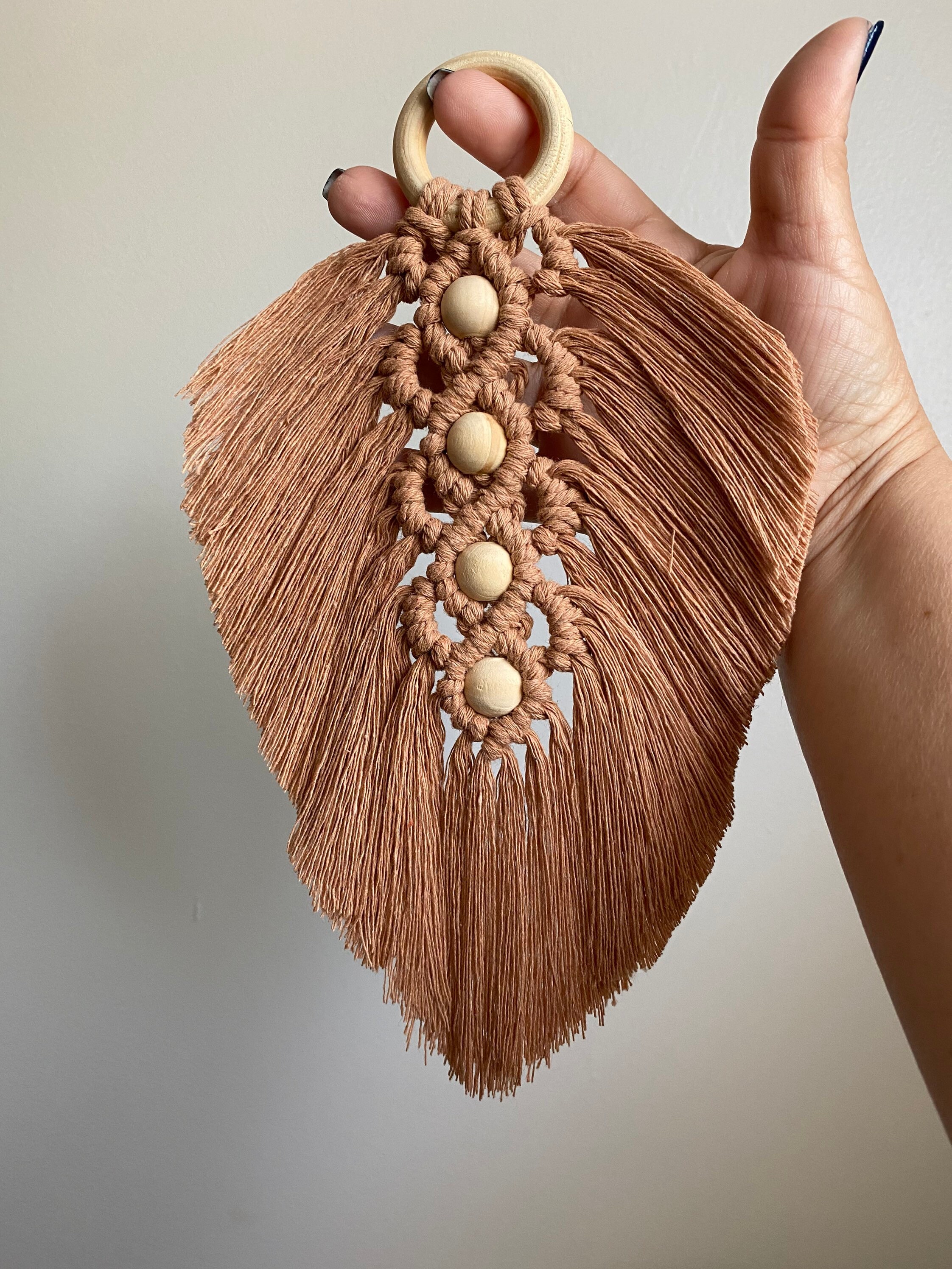 Sheet on Macramé. Macramé Leaf - Etsy
