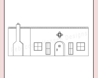 SPANISH My House Coloring Page in Two Sizes: 8.5X11 Bible - Etsy