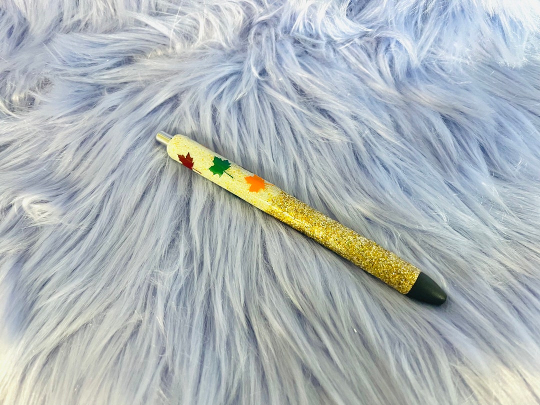 Custom Gel Pen Fall Glitter Pens Gel Pen Fall Pen for - Etsy