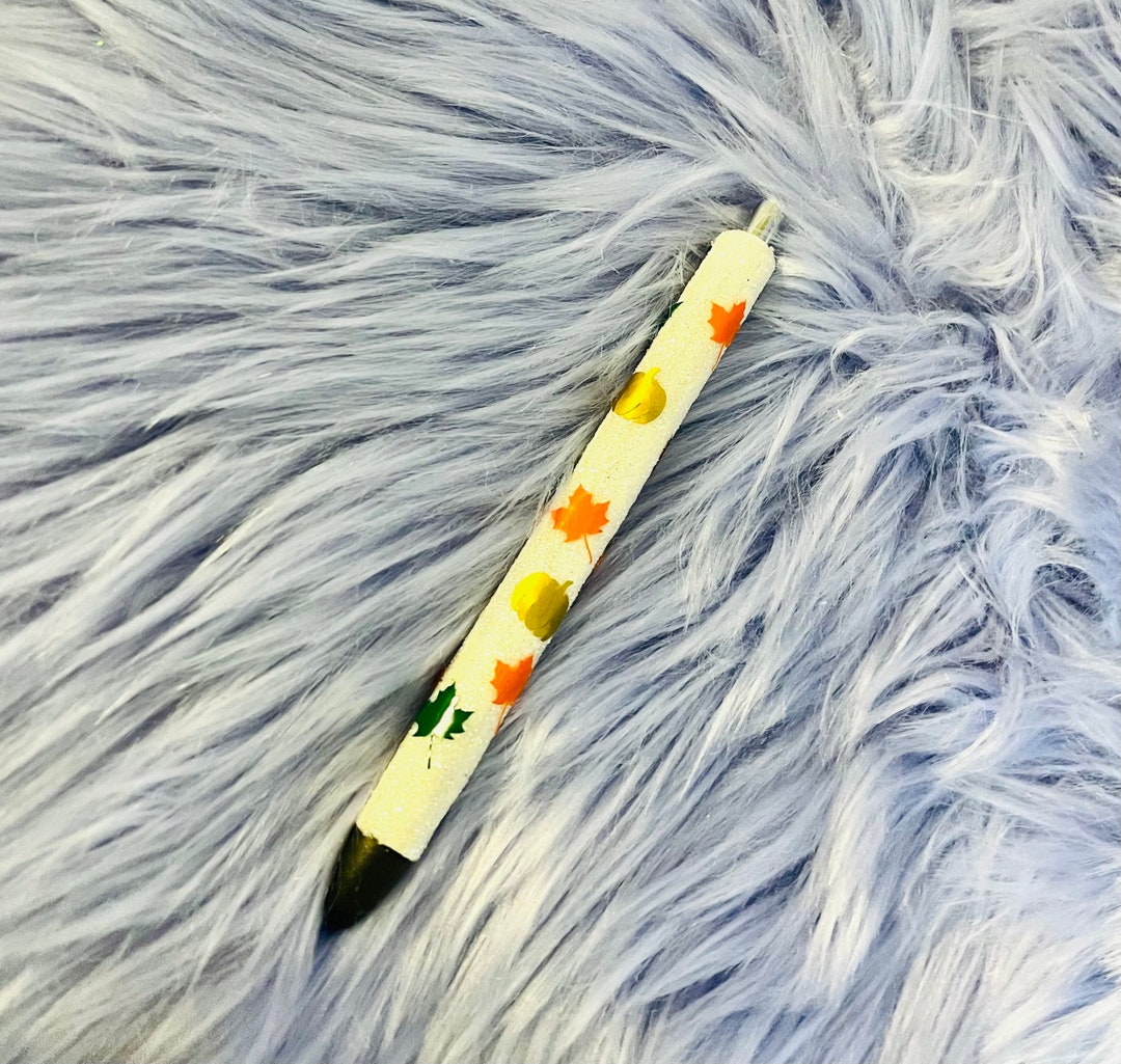 Custom Gel Pen Fall Glitter Pens Gel Pen Fall Pen for - Etsy