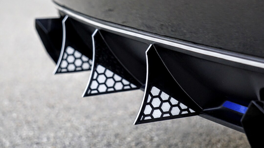 Custom Diffuser Fins for Dodge Charger fits 11-14 Models - Etsy