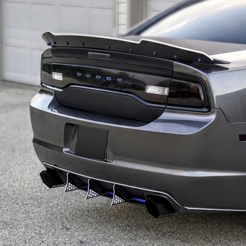 Custom Diffuser Fins for Dodge Charger (fits 11-14 Models) - Etsy