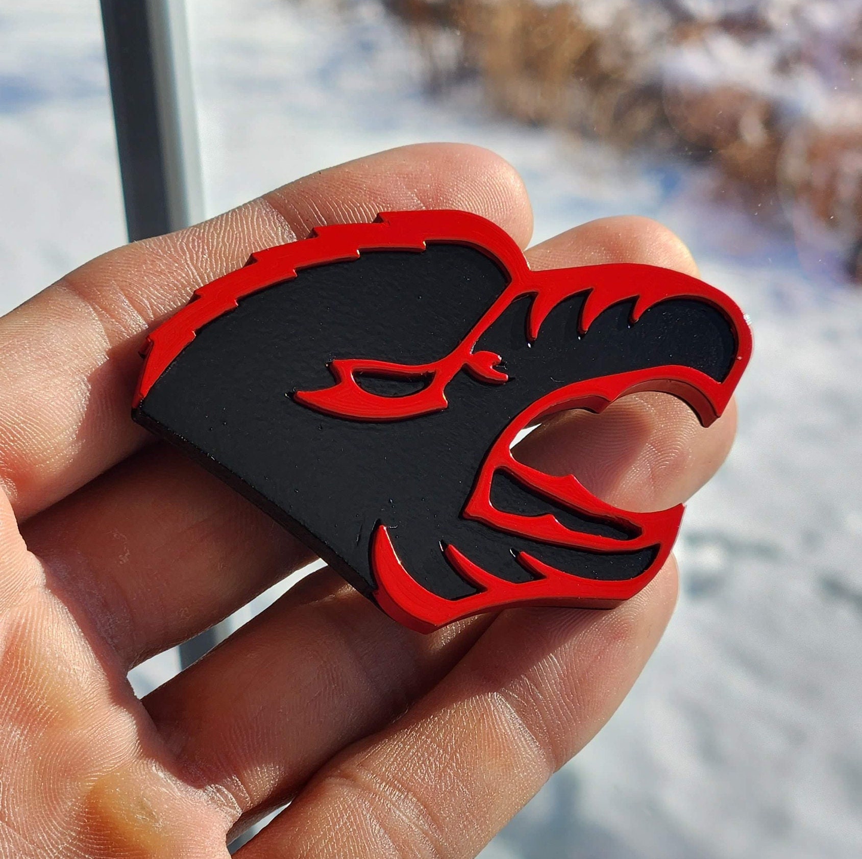 Hellcat-style Eagle Badges for 5.7 Hemi Dodge Charger & Challenger - Etsy