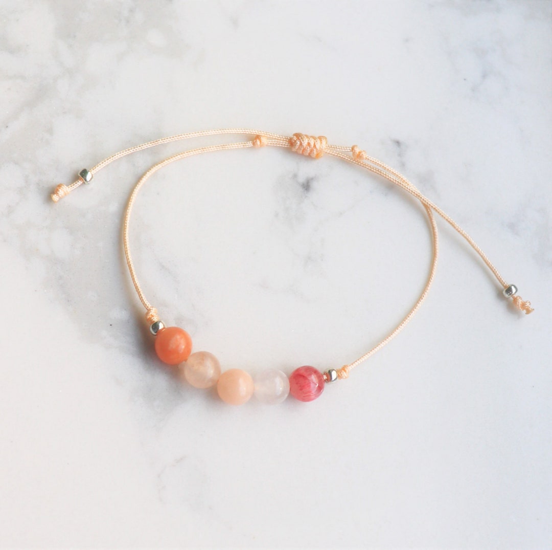 Anxiety and Stress Relief Bracelet, Gemstone Bracelet, Energy Healing ...