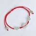 Red String Bracelet | Anklet, Red Thread Bracelet W. Jade Peace Buckle ...
