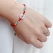 Red String Bracelet | Anklet, Red Thread Bracelet W. Jade Peace Buckle ...