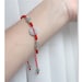Red String Bracelet | Anklet, Red Thread Bracelet W. Jade Peace Buckle ...