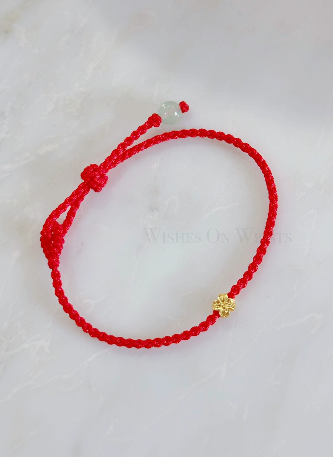 Red String Bracelet, Red Lucky Wish Bracelet, Red String Bracelet With ...