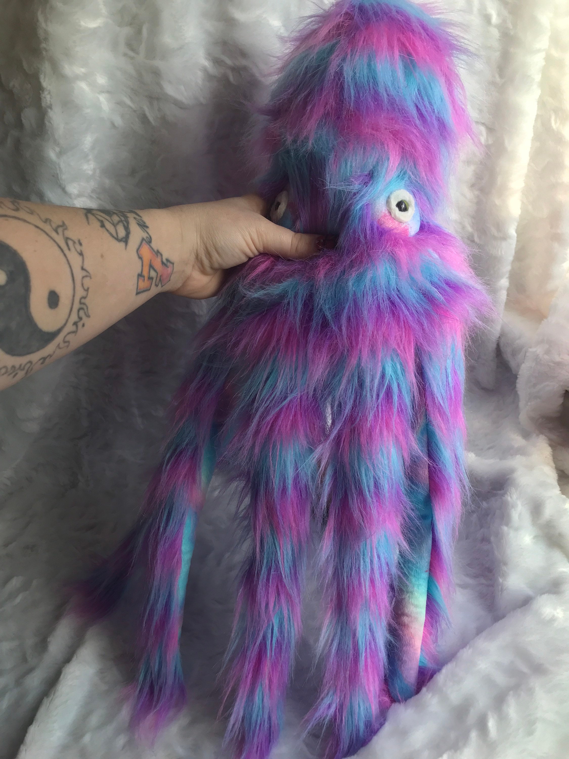 Fuzzy Octopus - Etsy