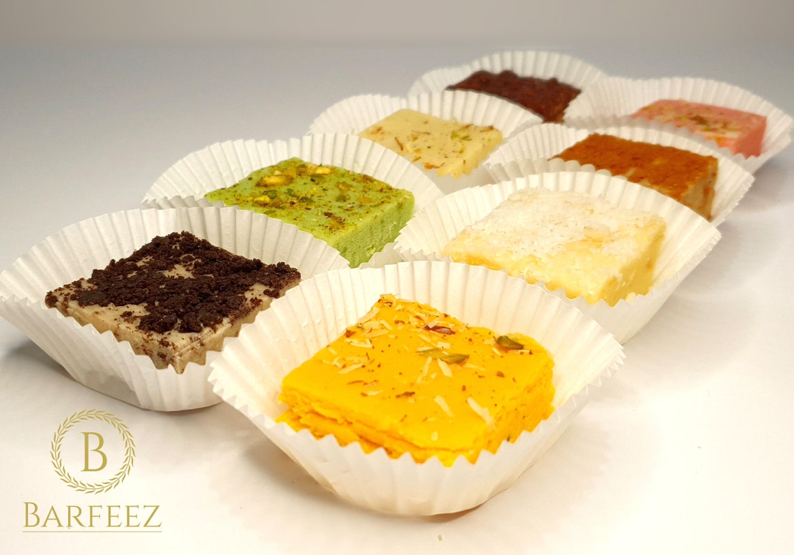 Barfi Box of 9 - Etsy UK