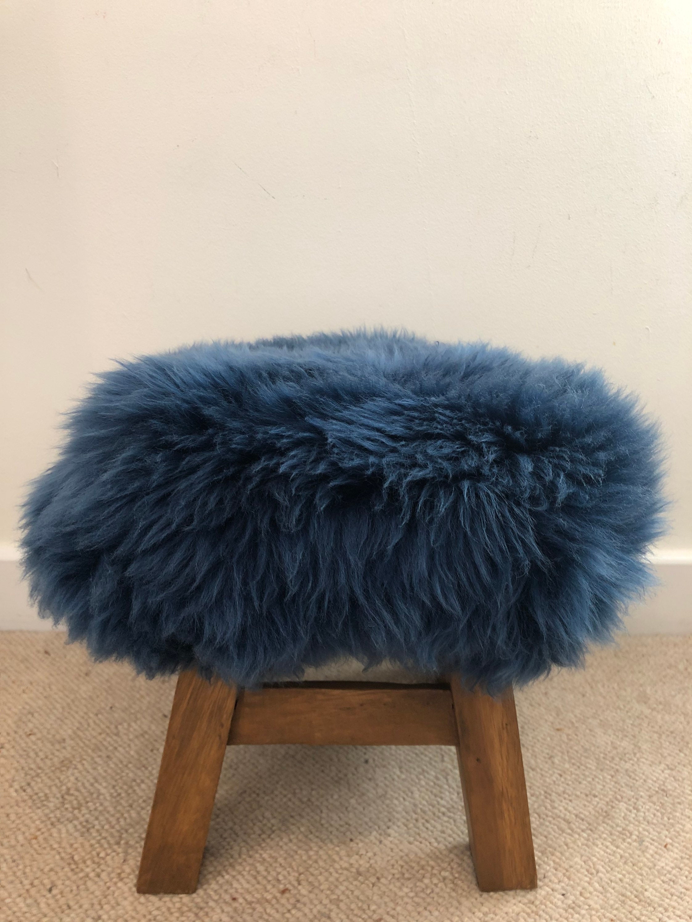 New REAL SHEEPSKIN COVERS to Fit Round Seats: Diameter 30cm X - Etsy UK
