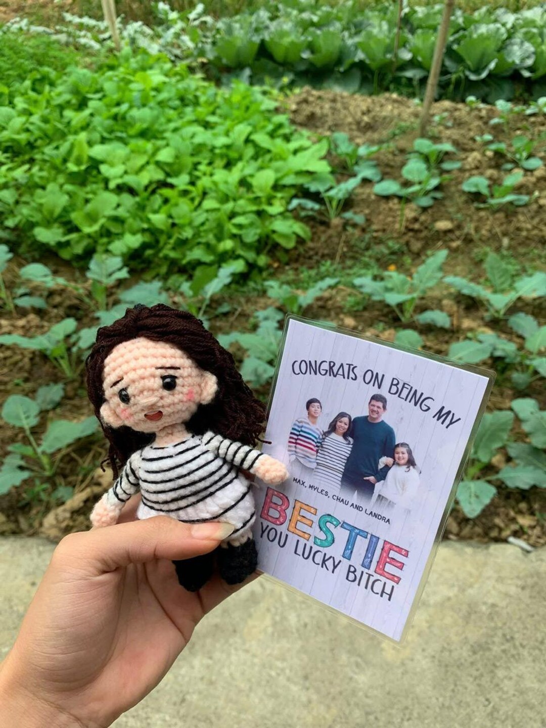 Personalized Crochet Doll,custom Handmade Amigurumi Gift,unique Best ...