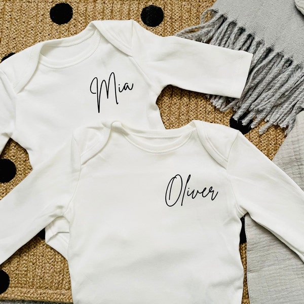 Personalised Baby Grow - Etsy UK