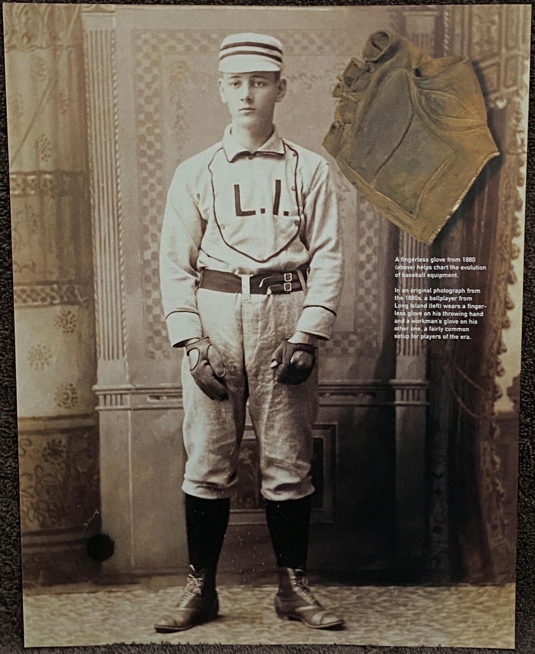 Furgy - SMITHSONIAN BASEBALL SET - Historic Image of Typical Baseball ...