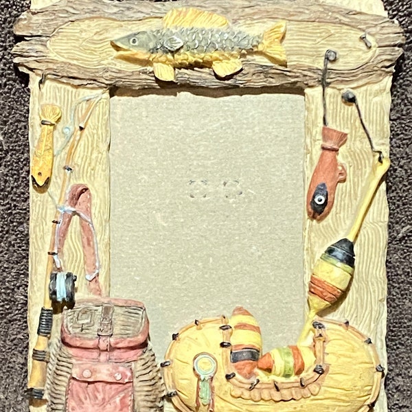 Fishing Pole Picture Frame - Etsy