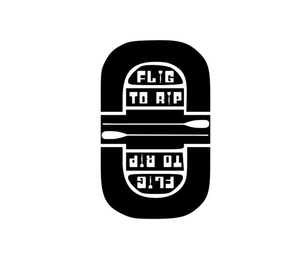 Flig to Rip Permanent Vinyl Decal - Etsy