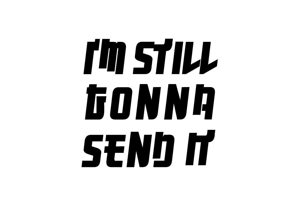 Send It Vinyl Decal - Etsy