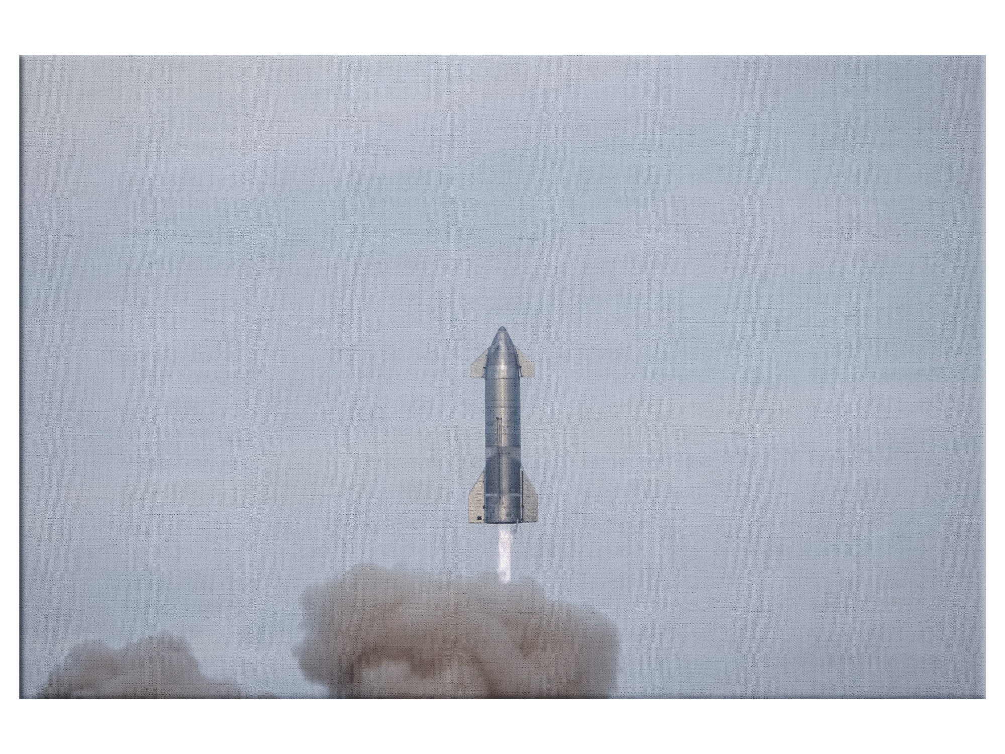 Spacex Canvas or Poster - Starship - Gift for Space Lovers & Home Geek ...