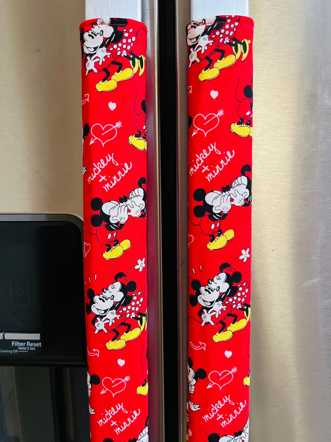 Refrigerator Door Handle Covers Mickey Mouse Set of 2 - Etsy
