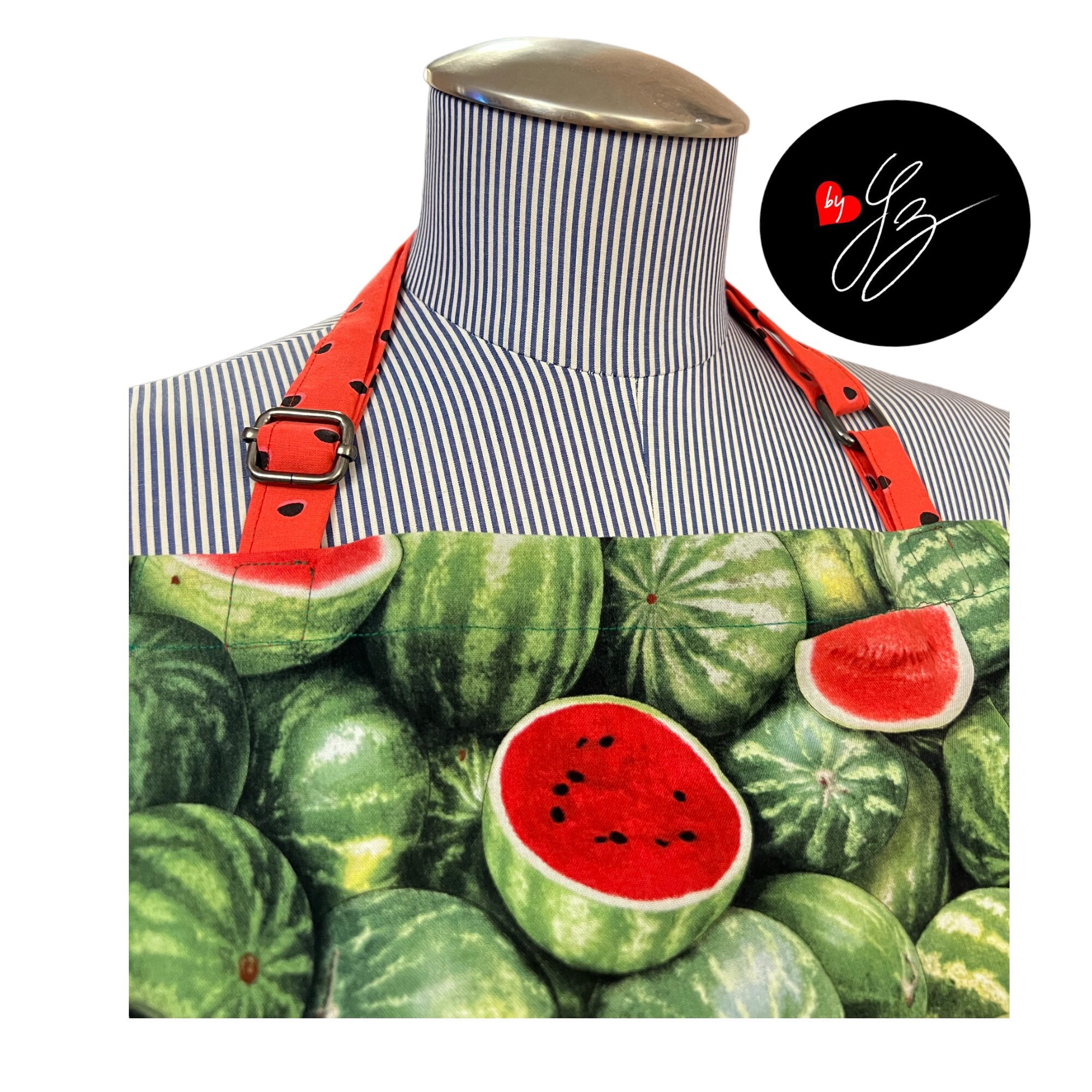 Watermelon Apron, Kitchen Apron, Cooking Apron, the Perfect Gift ...