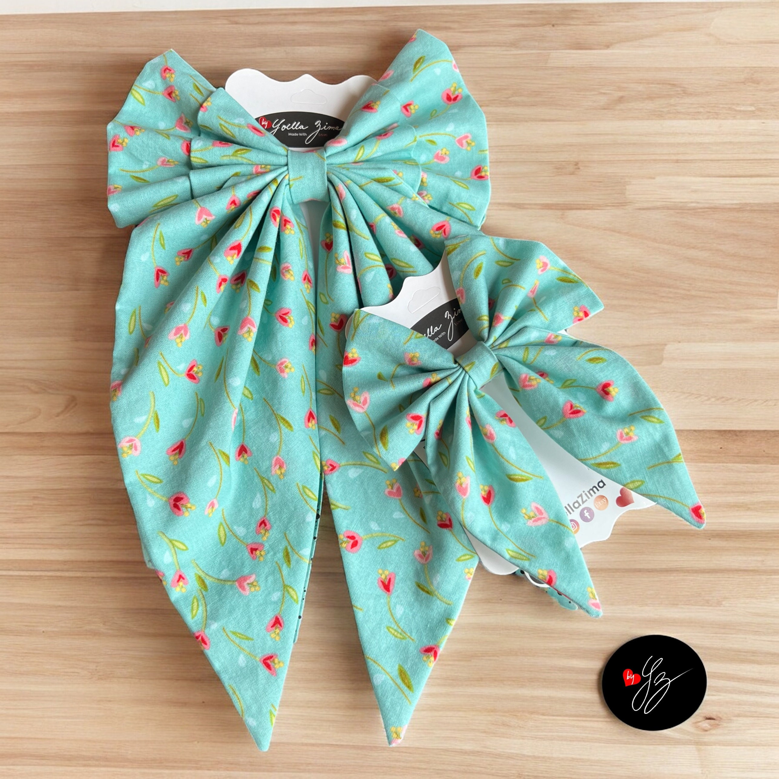 Mother and Daughter Hair Bows, Matching Hair Bows, Flowers Hair Bows ...