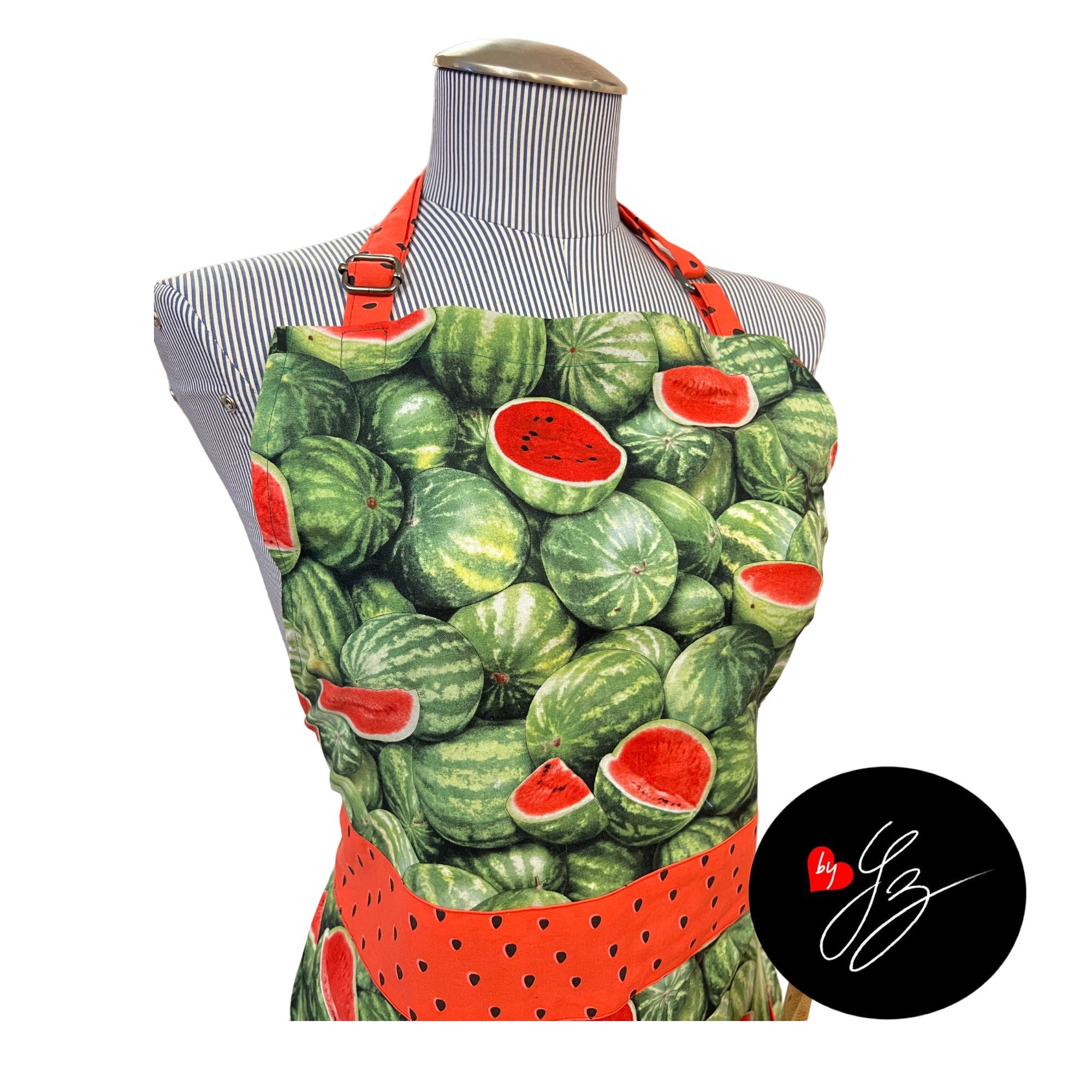 Watermelon Apron, Kitchen Apron, Cooking Apron, the Perfect Gift ...