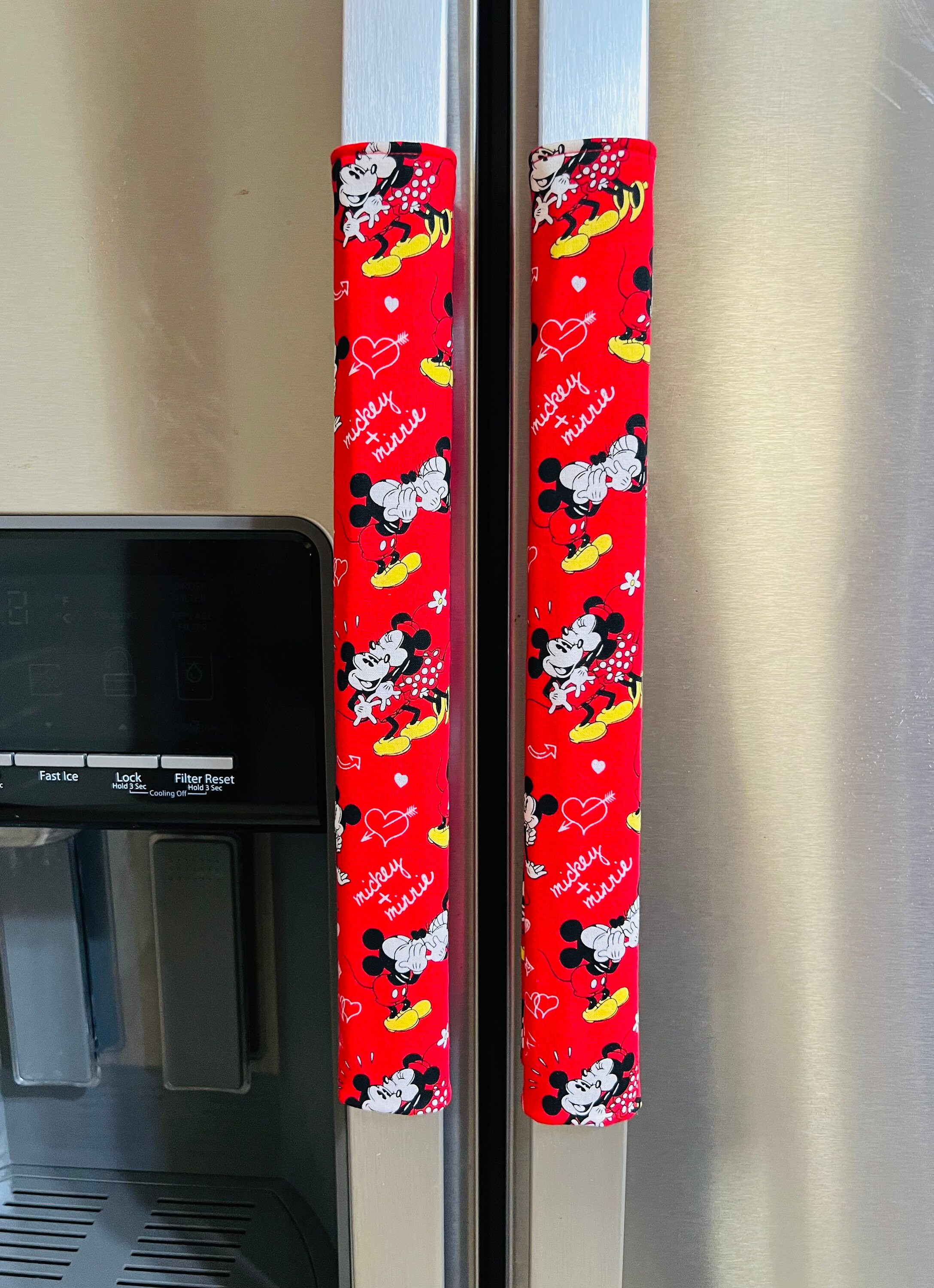 Refrigerator Door Handle Covers Mickey Mouse Set of 2 - Etsy