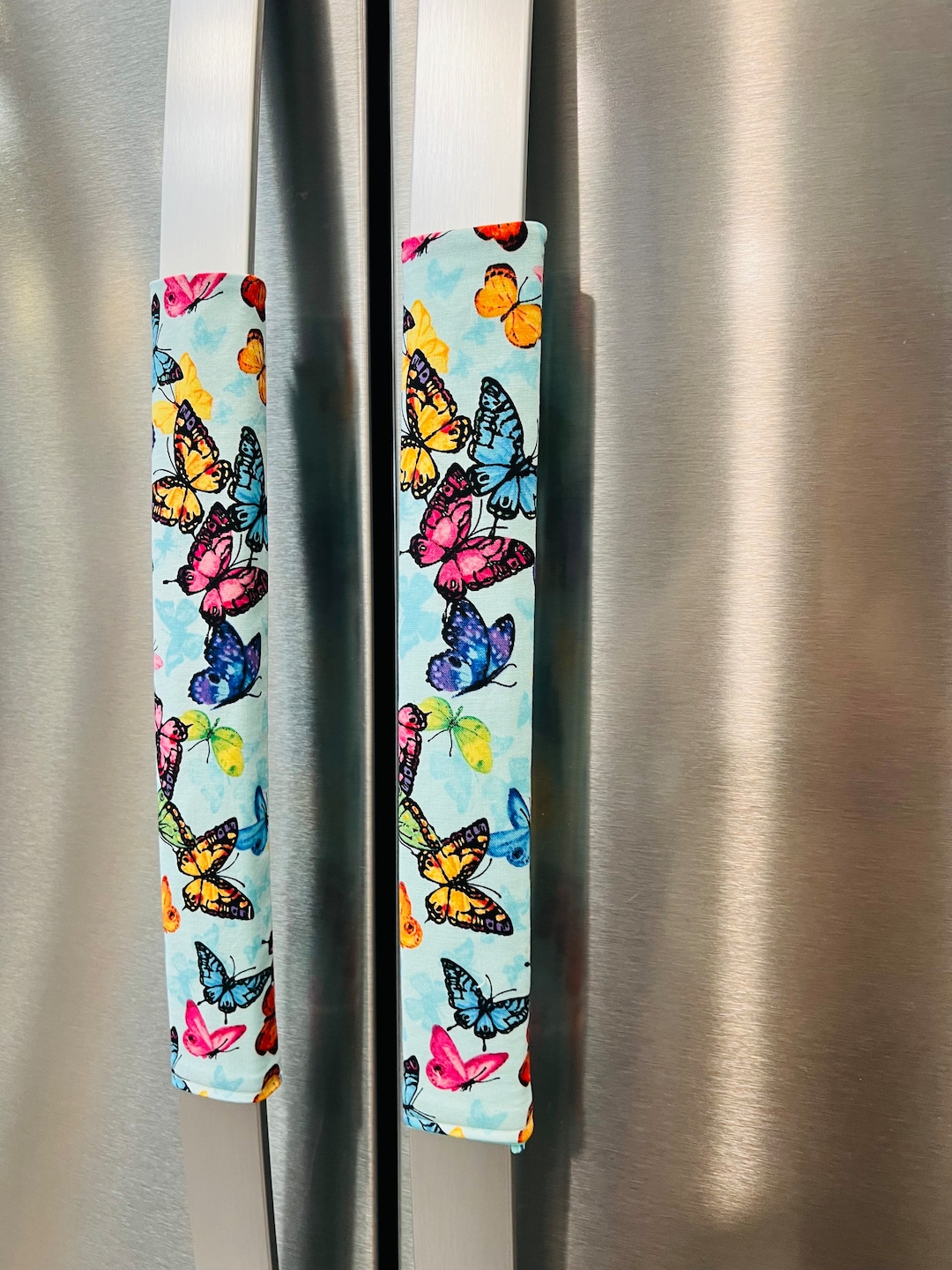 Butterflies Refrigerator Door Handle Covers Set of 2 - Etsy