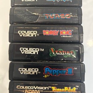 COLECOVISION GAMES - Etsy
