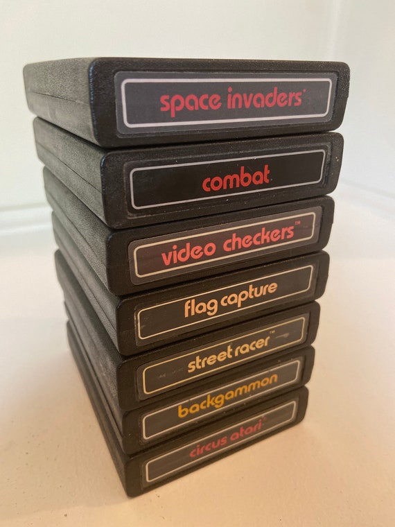 Atari Games Text Labels - Etsy