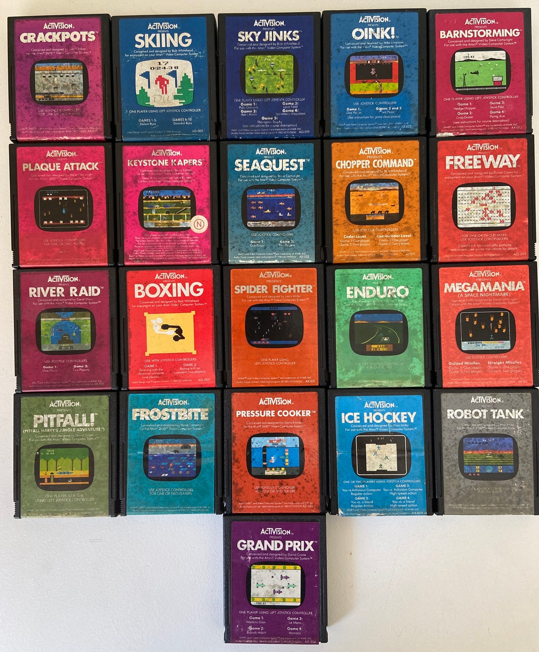 Atari Games by Activision - Etsy