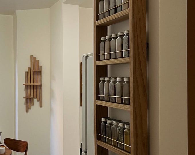 Oak Spice Rack - Custom Made. Will Make 3’ Tall X 12” Wide. Stained Any ...
