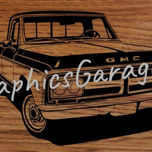 1970 GMC C10 Pickup Truck SVG PNG Cut File - Etsy