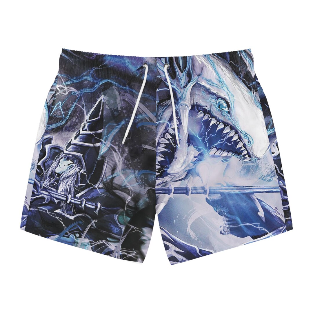 Epic Fantasy Blue Eyes White Dragon and Dark Magician Beachwear, Summer ...