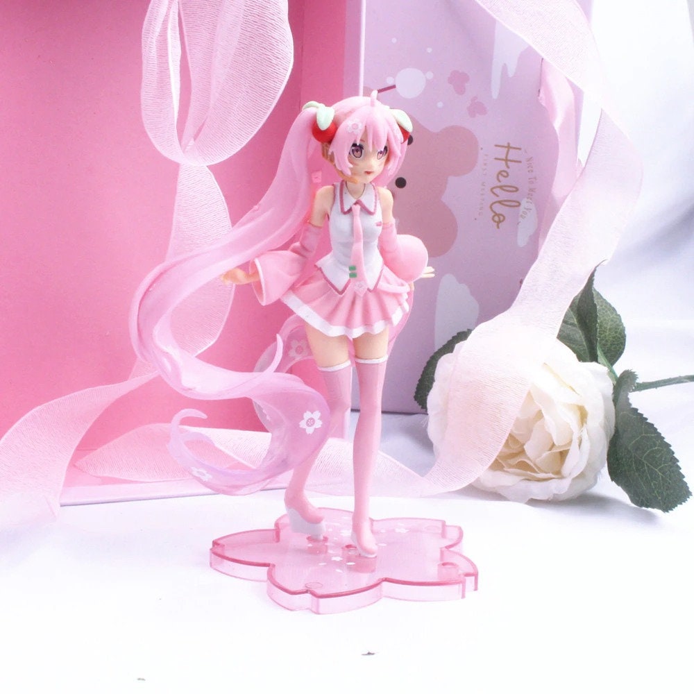 Pink Sakura Action Figures Toys - Etsy