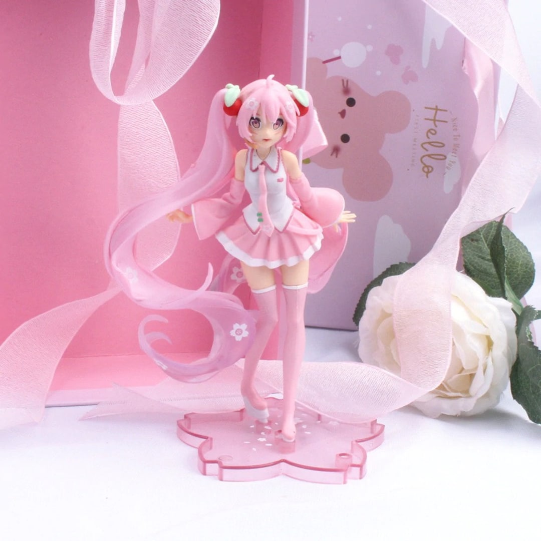 Pink Sakura Action Figures Toys - Etsy