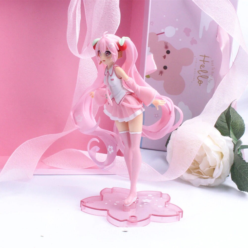 Pink Sakura Action Figures Toys - Etsy