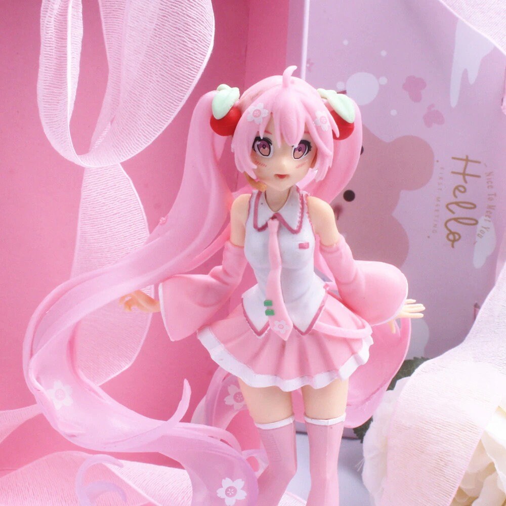 Pink Sakura Action Figures Toys - Etsy