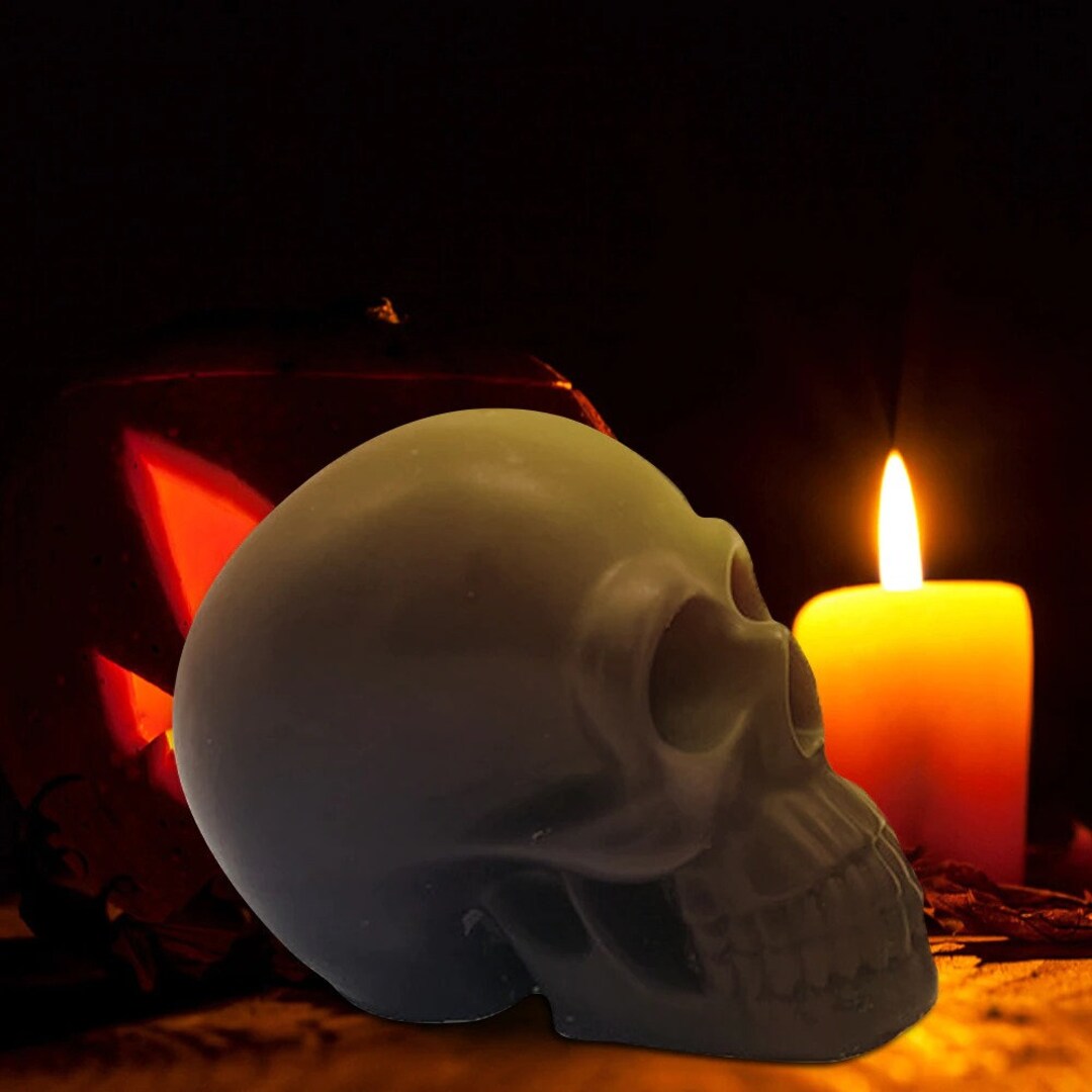 3D Skeleton Head Skull Silicone for Metal, Resin, Epoxy, Fondant ...