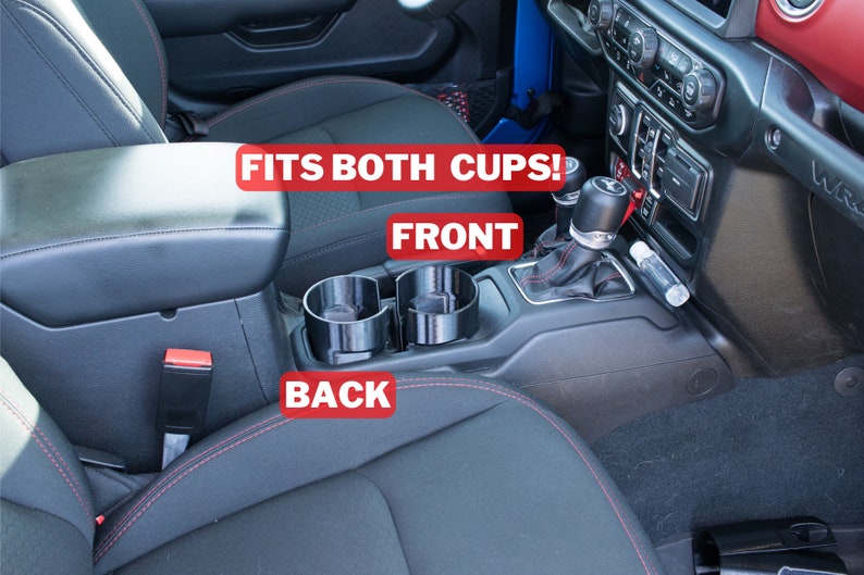 Large Cup Holder for 2018-2023 Jeep Wrangler - Etsy