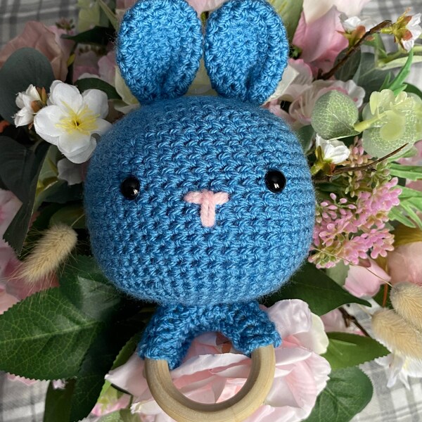 Crochet Baby Rattle - Etsy UK