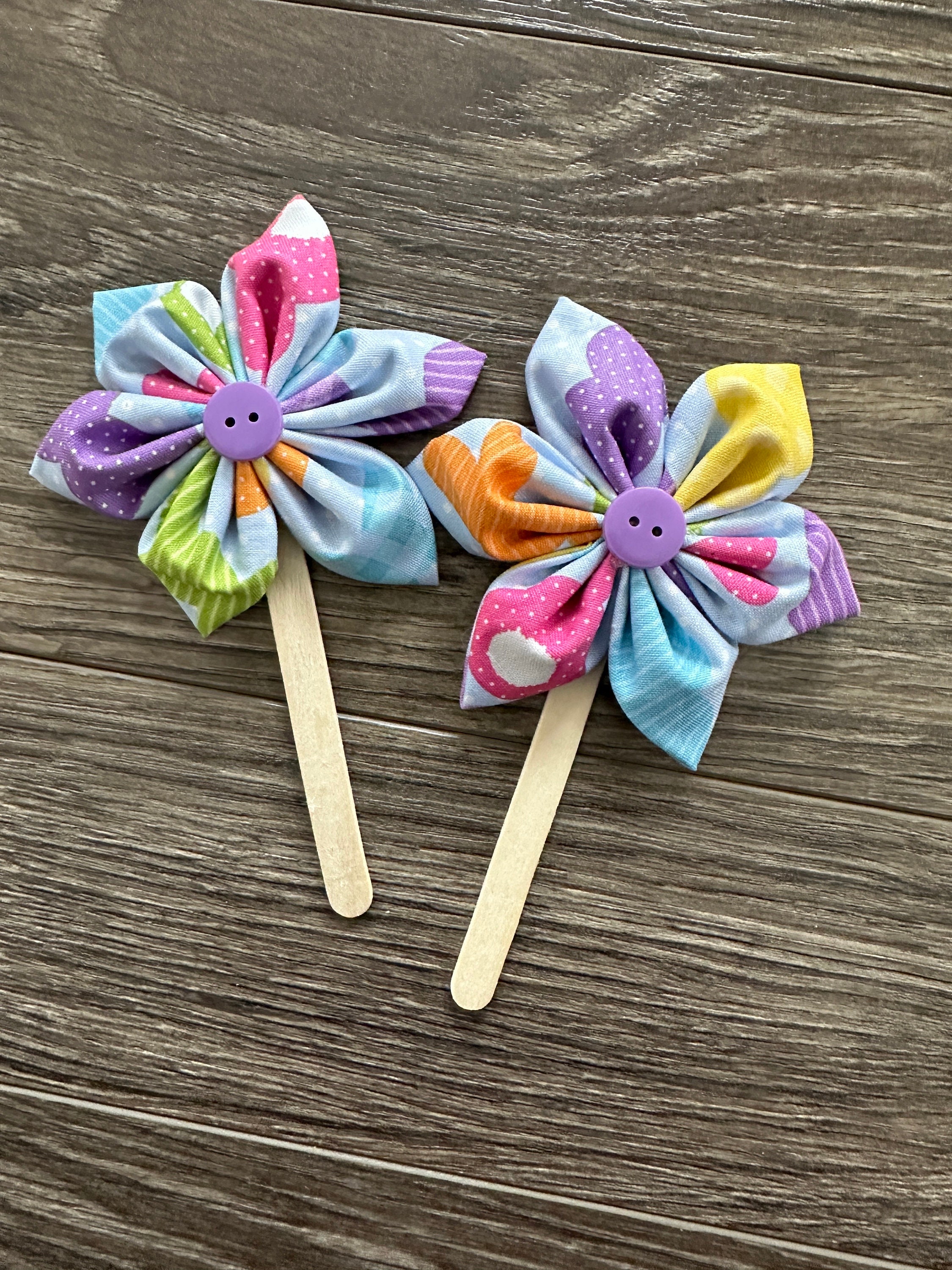 Easter Peeps Fabric Pinwheels - Etsy