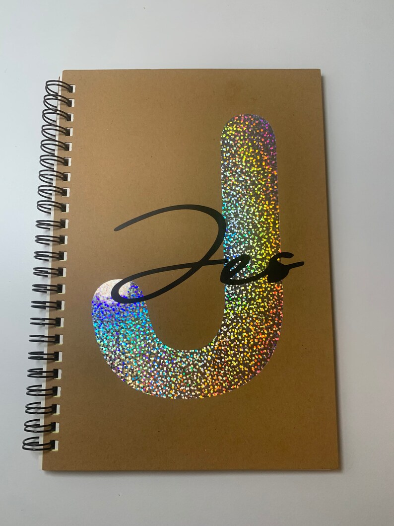 Monogrammed Notebook - Etsy