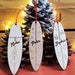 Surfboard Christmas Tree Personalised Decoration, Surf Customisable ...
