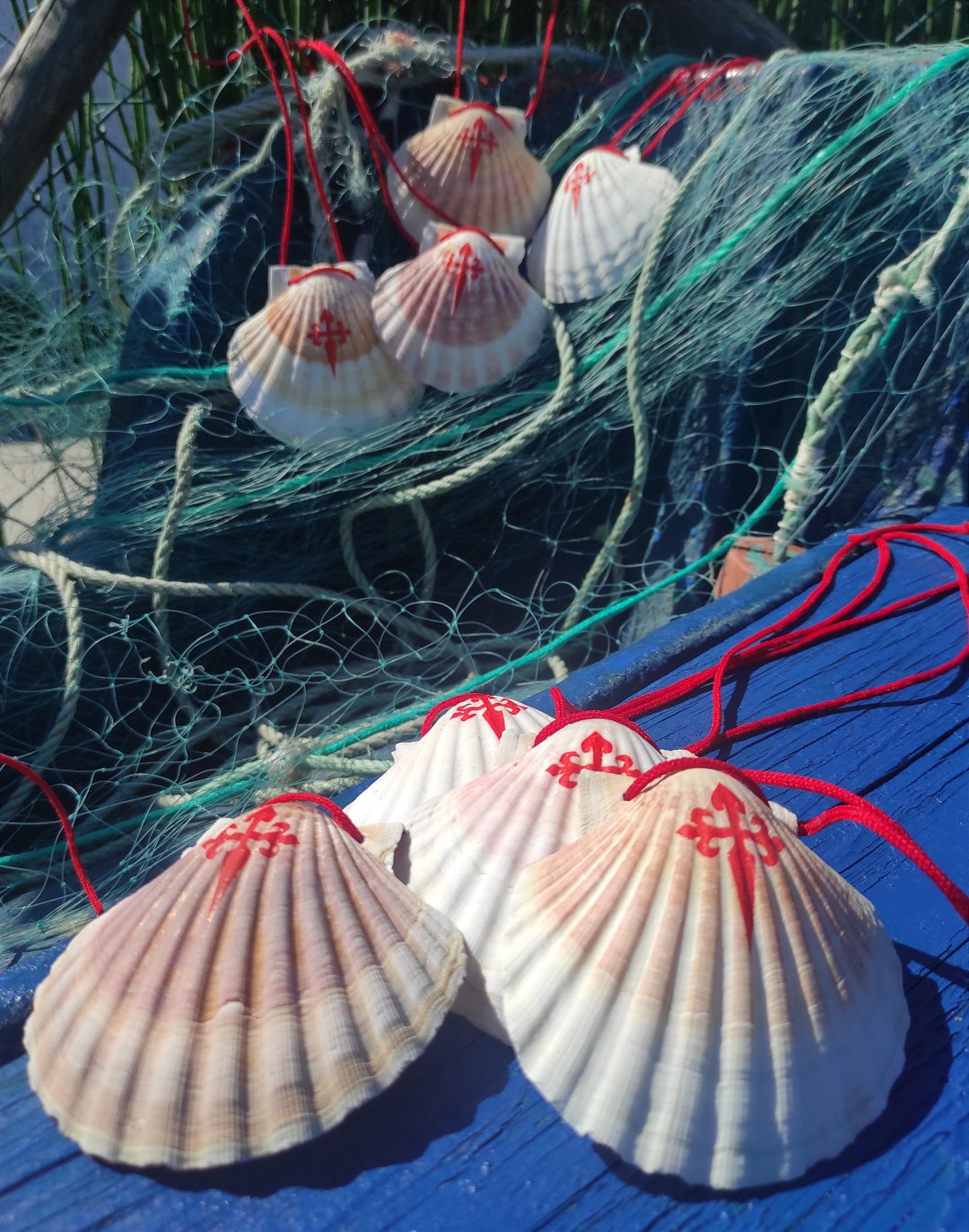 Camino De Santiago Scallop Shell /pilgrim / Backpack / St James ...