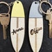 Custom Surfboard Keychain With Engraved Name - Etsy